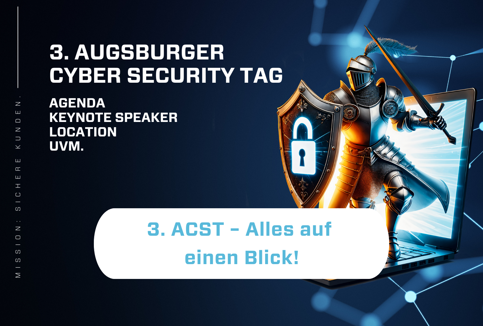 Das Programm | Der ACST geht am 01.10.2025 in die dritte Runde